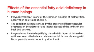 Lipids and fats | PPTX