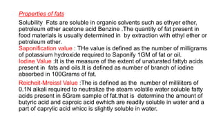 Lipids and fats | PPTX