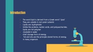 Lipids and Methods to Study Lipids.pptx