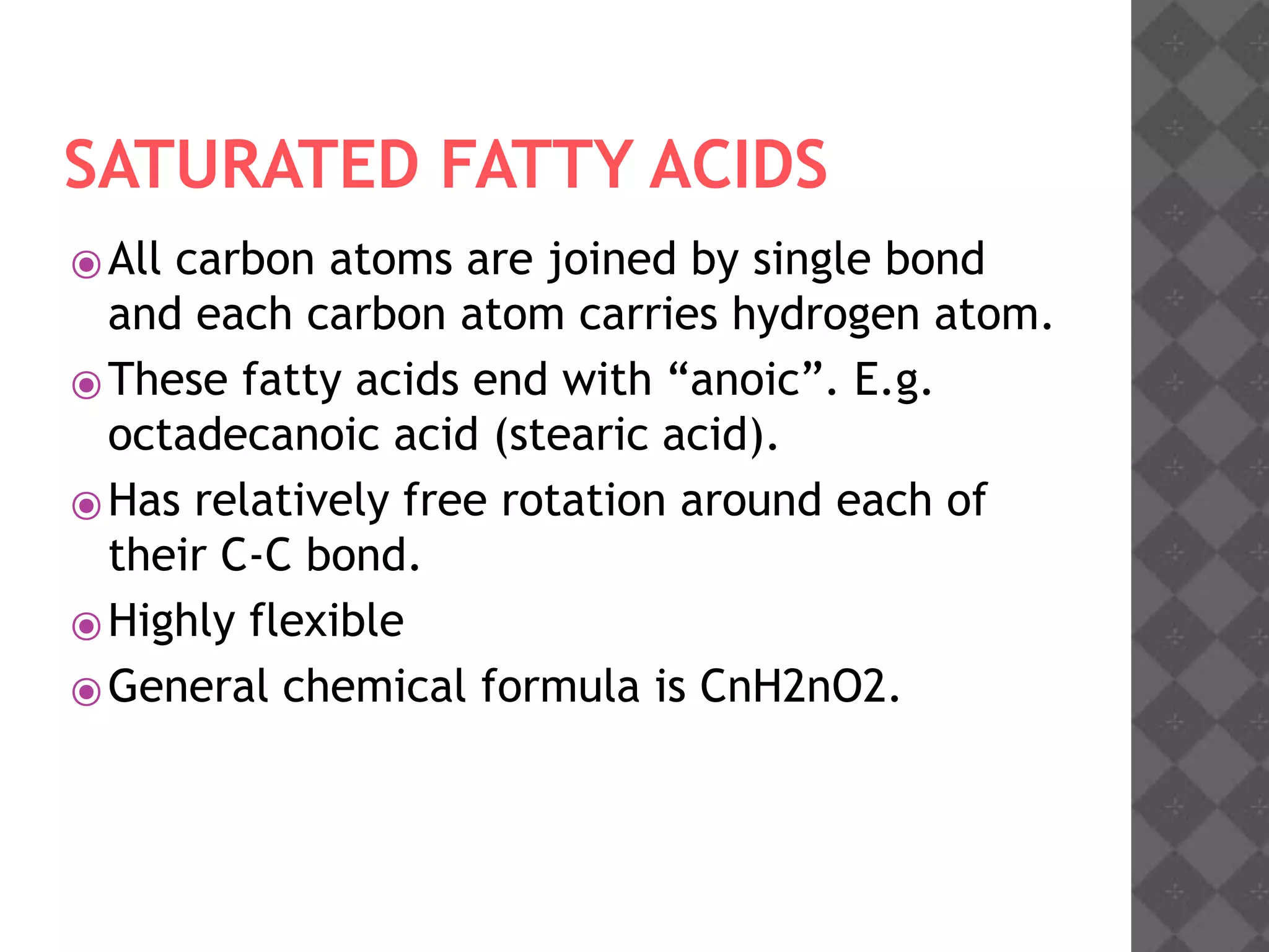 Lipids and their metabolism for nurses | PPTX