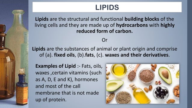 LIPIDS ( FATS, OILS & WAXES) | PDF