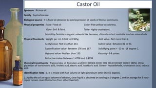 LIPIDS ( FATS, OILS & WAXES) | PPT