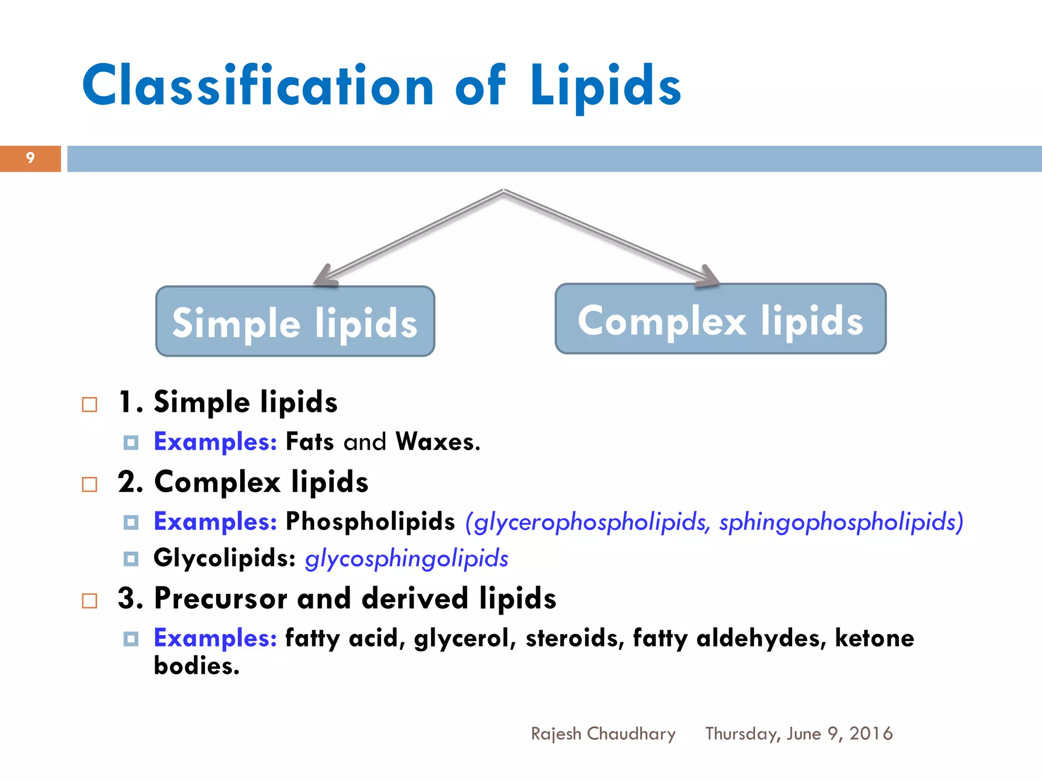 Lipids chemistry | PDF