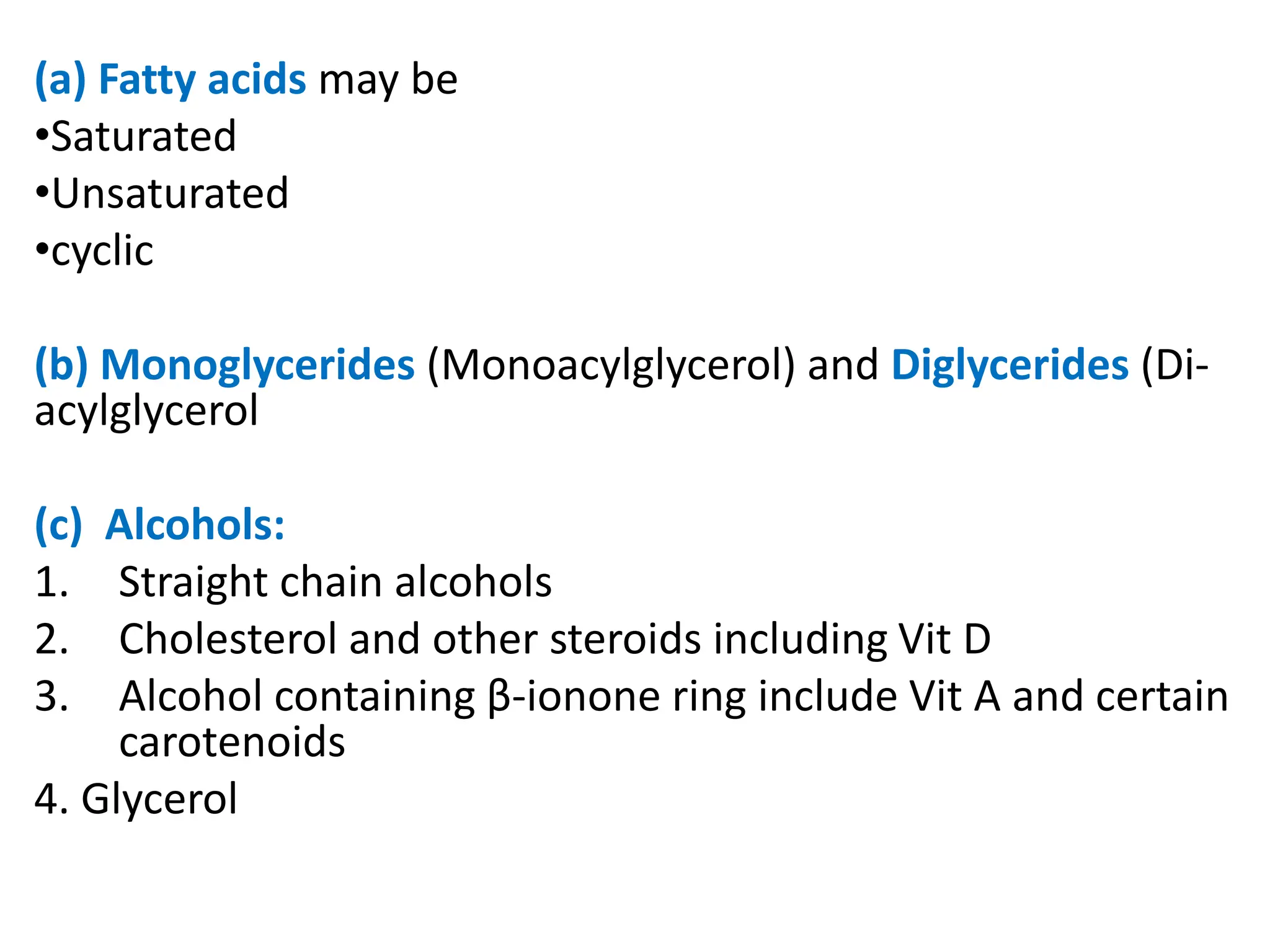 Lipids Chemistry.biovmchemistry slideshare.ootx