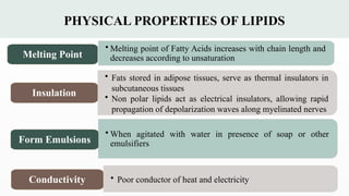 Lipids Islides help in understanding lipids deeply | PPTX