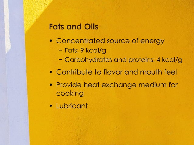 Lipids In Foods | PPT