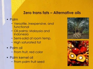 Lipids In Foods | PPT