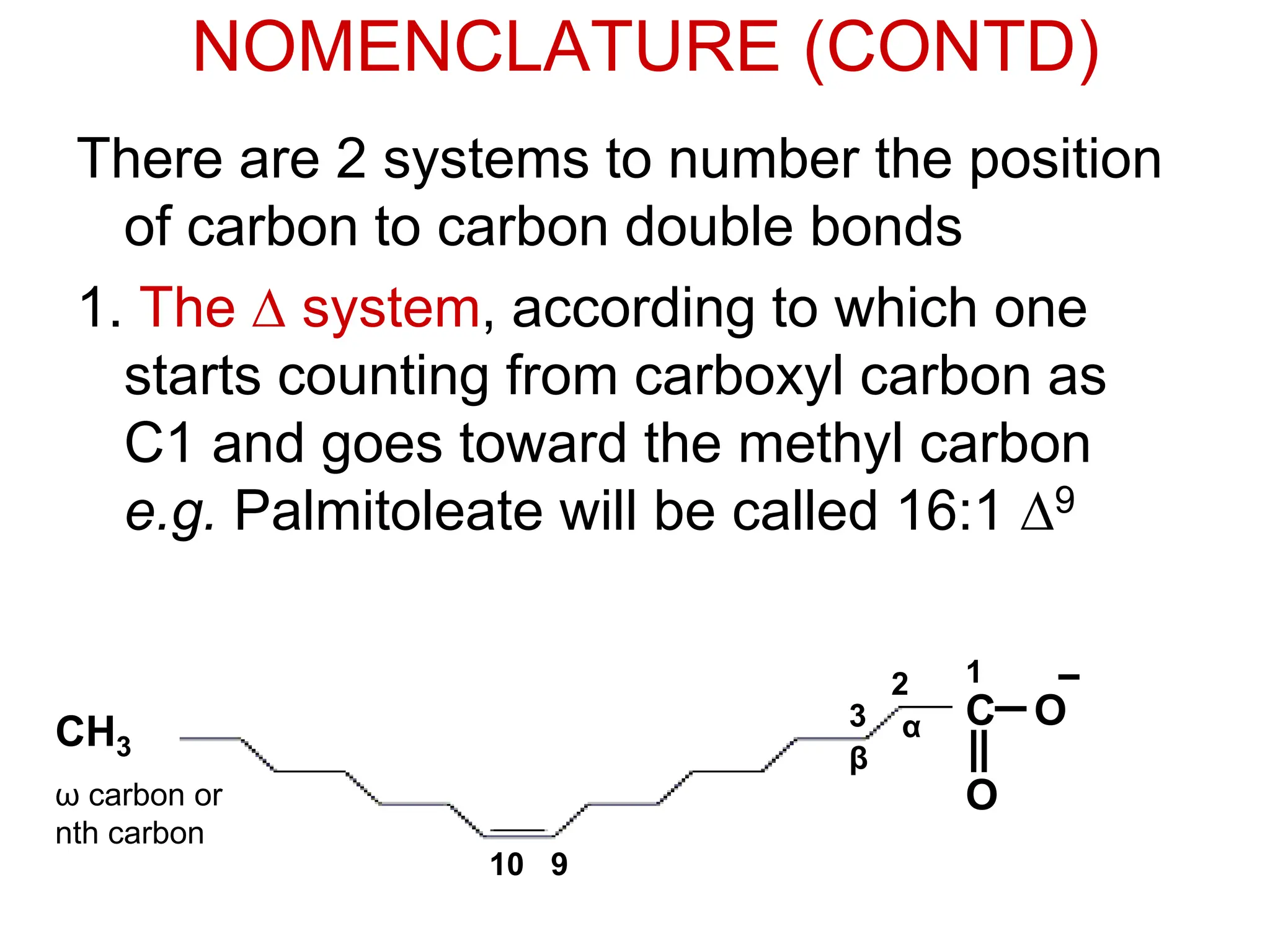 Lipids Introduction and their Nomenclature | PDF