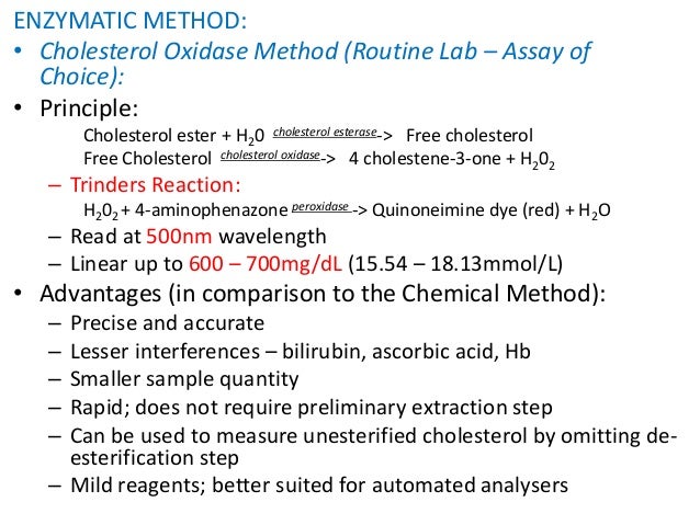 Lipids methodology