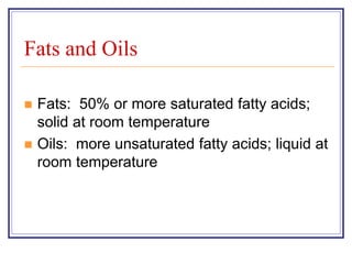 Lipids Chemistry Structure & Function | PPT