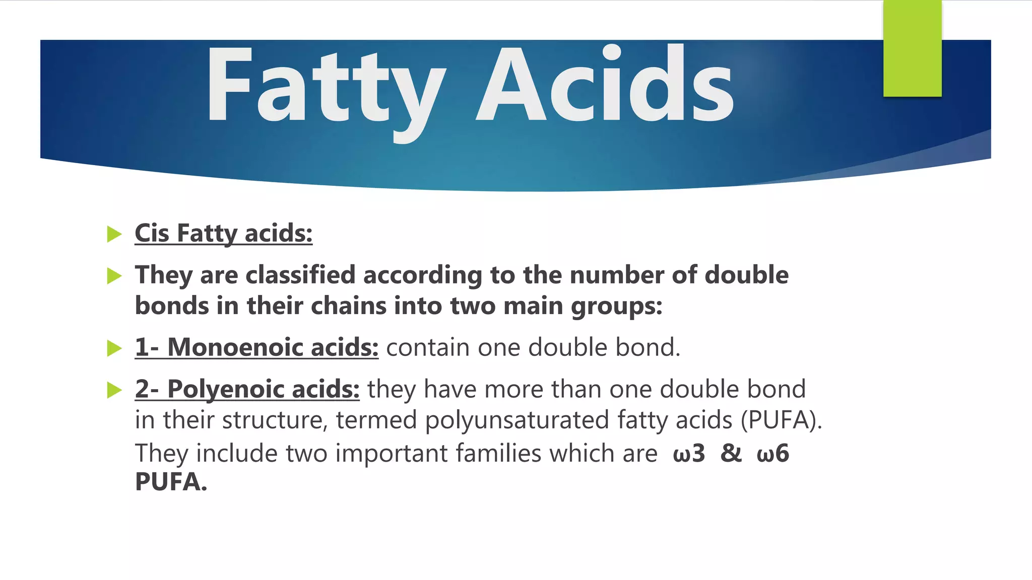 Lipids of biological importance 2019 | PPTX