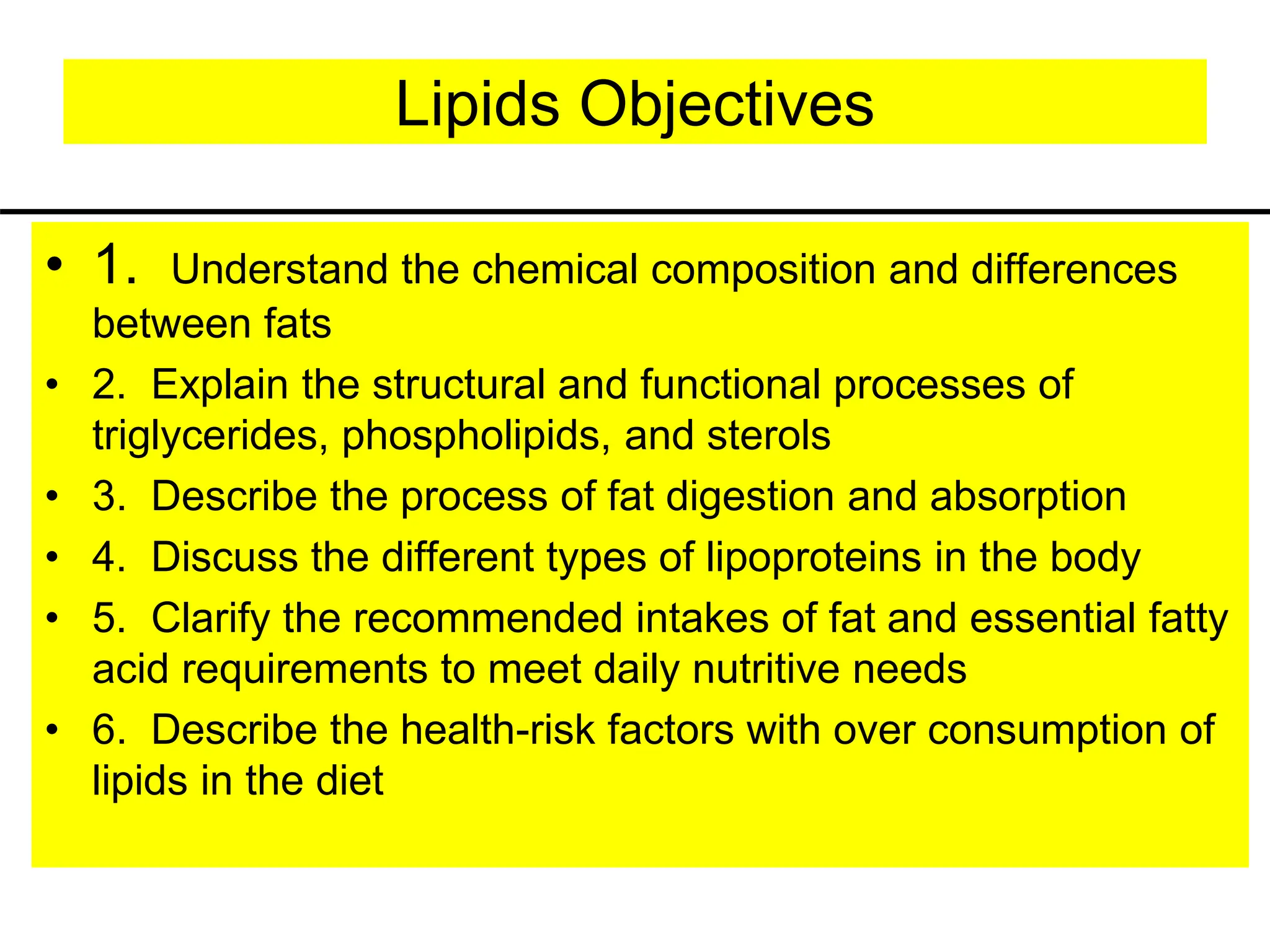 Lipids part 1.ppt oils and fats description | PPT
