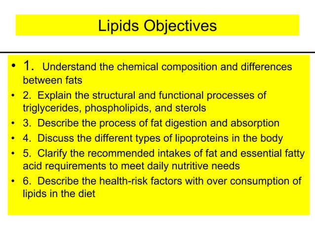 Lipids part 1.ppt oils and fats description | PPT