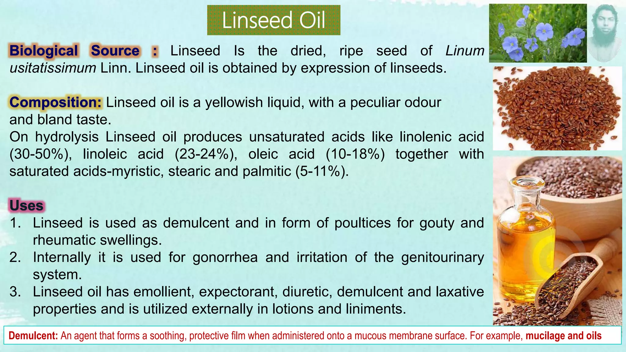 Lipids (Pharmacognosy) MANIK | PPTX