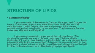 Lipids Ppt. | PPTX