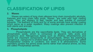 Lipids Ppt. | PPTX