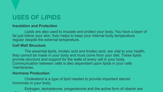 Lipids Ppt. | PPTX