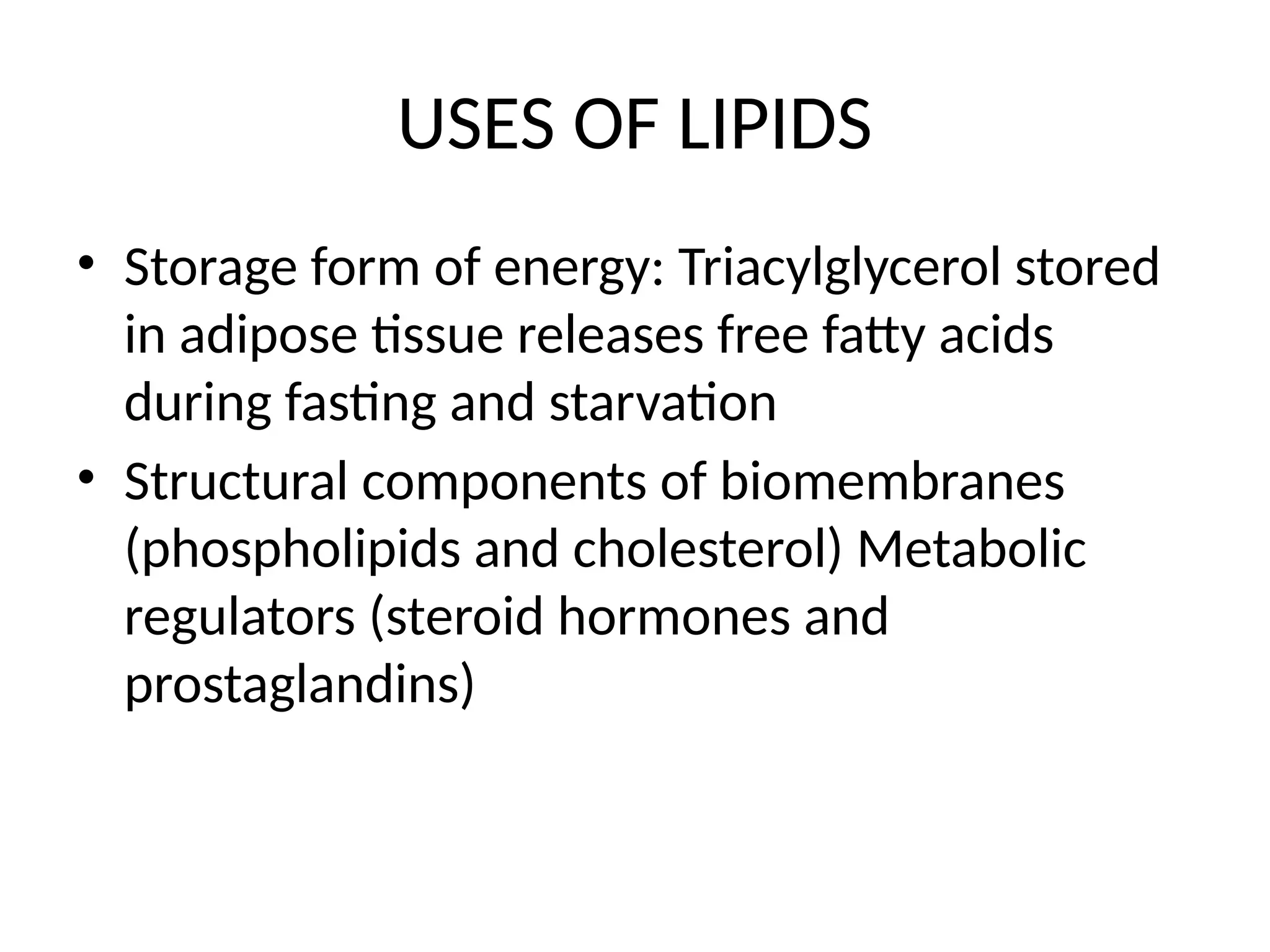 Lipids: Types, Digestion, Absorption and Metabolism. | PPTX