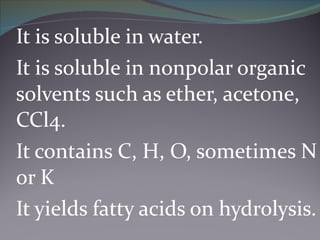 Fats and Lipids | PPT