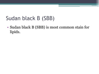 Lipid staining new slideshare which help | PPTX