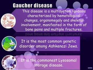 Lipid storage diseases | PPTX