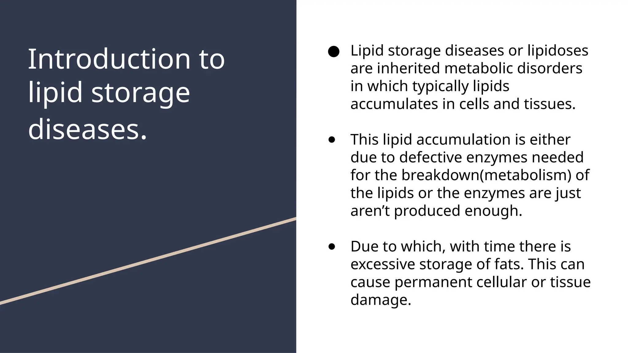lipid storage disease , biochemistry ppt | PPTX