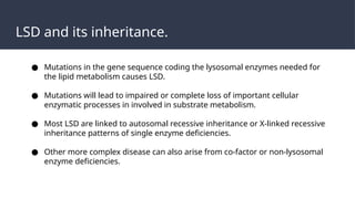 lipid storage disease , biochemistry ppt | PPTX