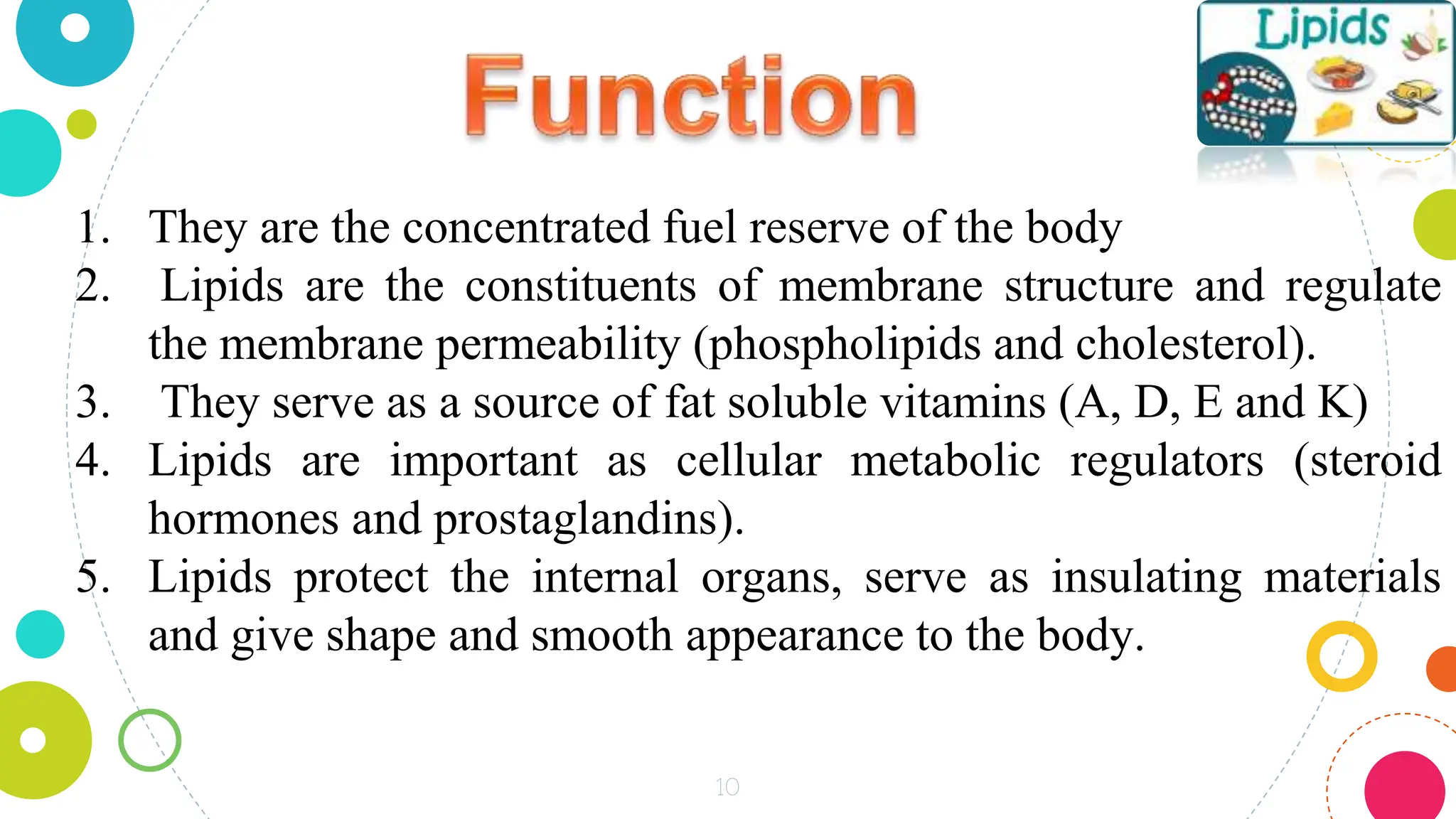 LIPIDS UNIT ONE BIOMOLECULE PRESENTATION | PPTX | Chemistry | Science