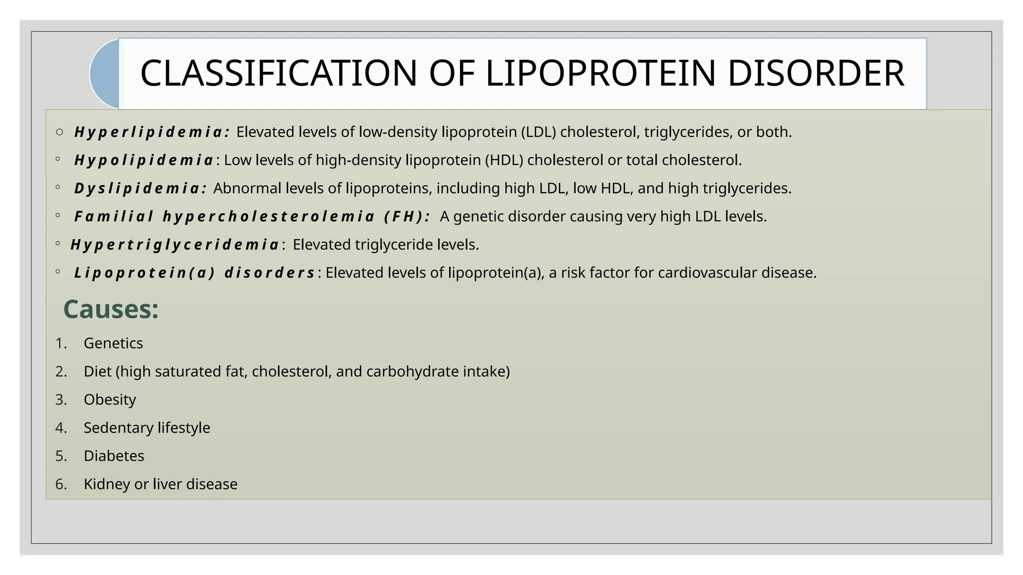 LIPIDS PROFILE FOR MEDICAL STUDENTS KNOWLEDGE | PPTX