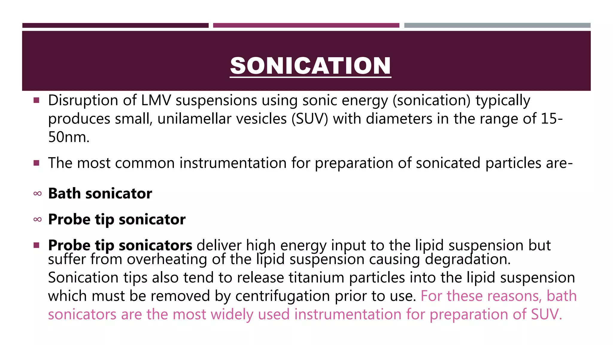 Liposomes - Targeted drug delivery system | PPTX