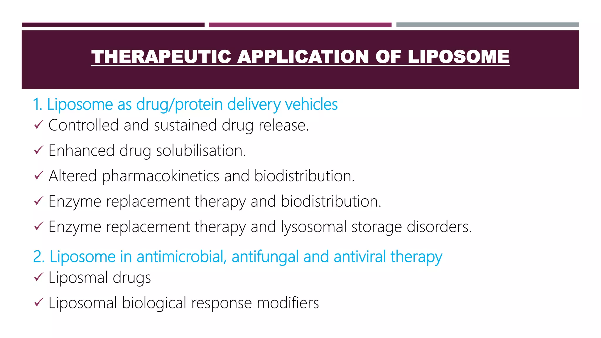 Liposomes - Targeted drug delivery system | PPTX