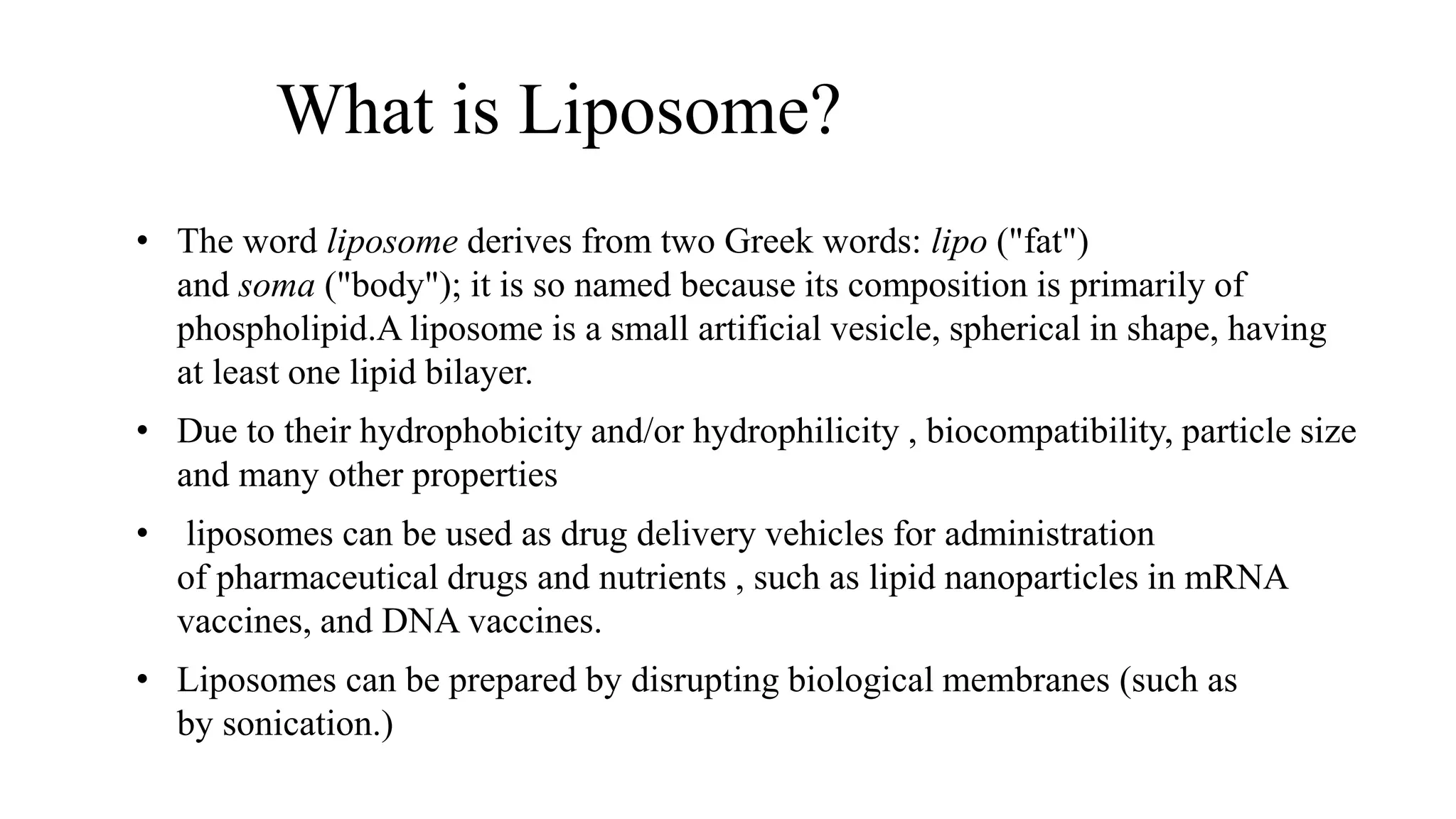 Liposomal formulation by factorial design approach By Pranav Lendhey | PPT