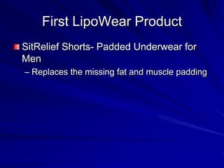 Lipoatrophy And Sitting Pain Seminar | PDF
