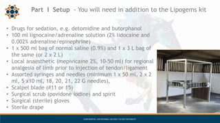 Lipocast Biotech UK Lipogems Equine Standard Operating Procedure 007 ...