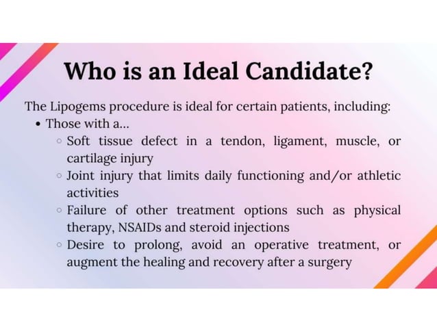 Lipogems Therpay.pptx