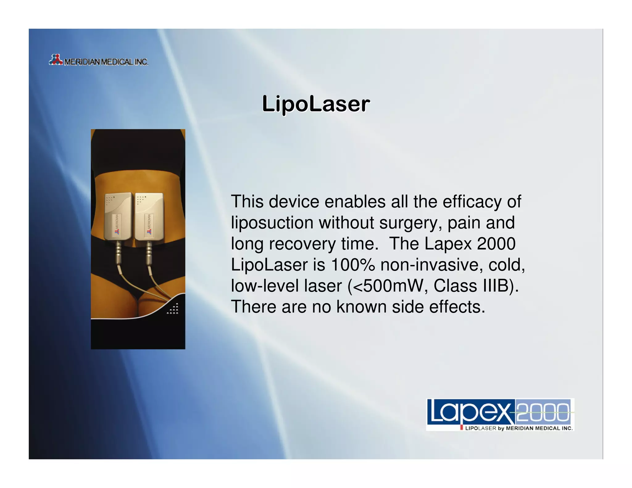 Lipo laser presentation | PDF