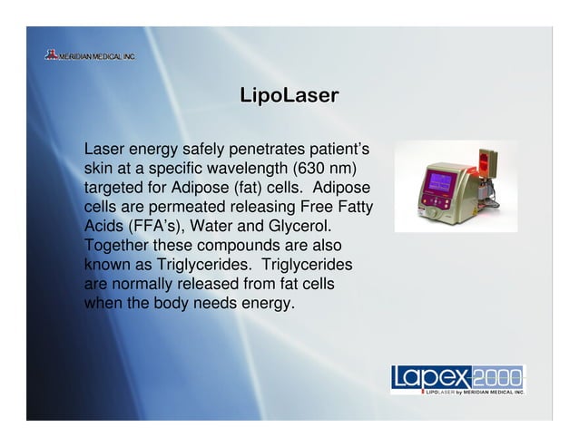 Lipo laser presentation | PDF | Endocrine and Metabolic Diseases ...