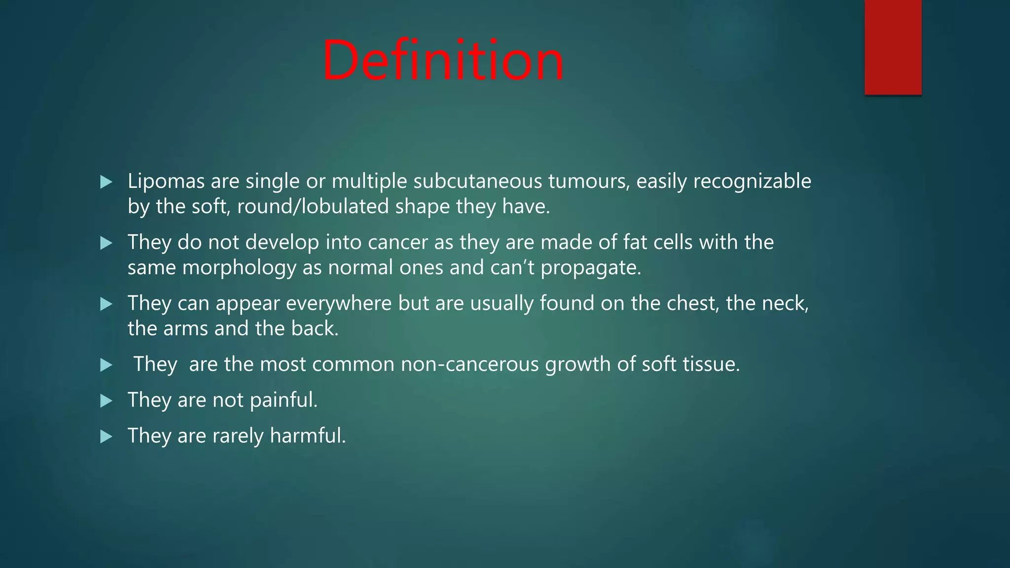 Lipoma and liposarcoma | PPTX