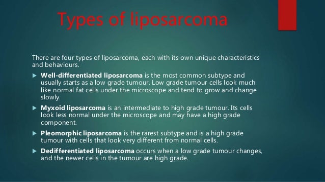 Lipoma And Liposarcoma