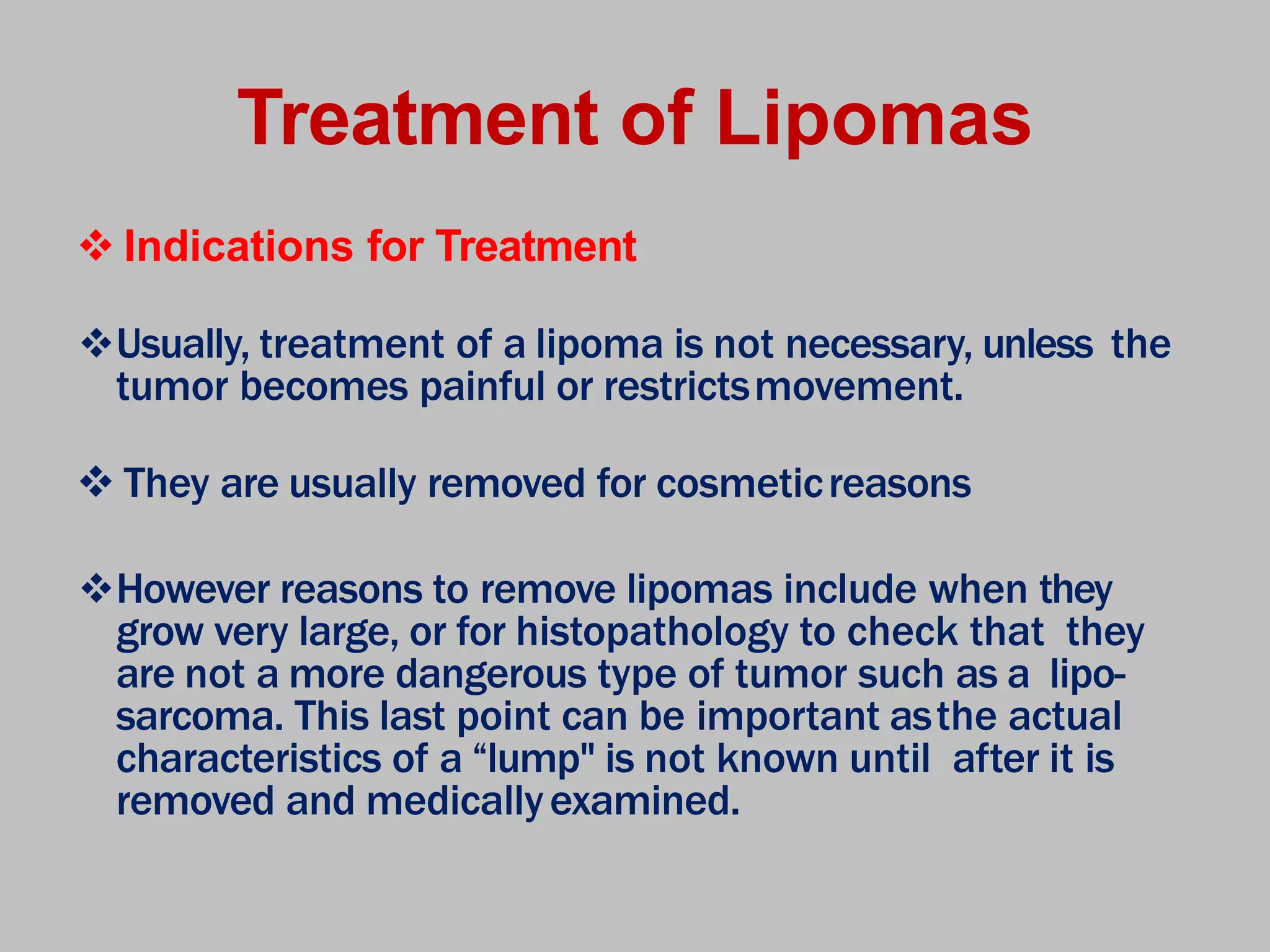 Lipoma | PPTX