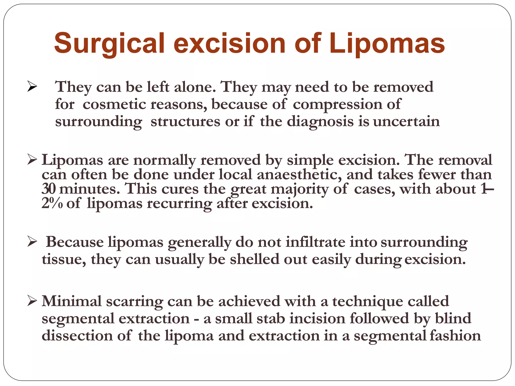 Lipoma | PPTX