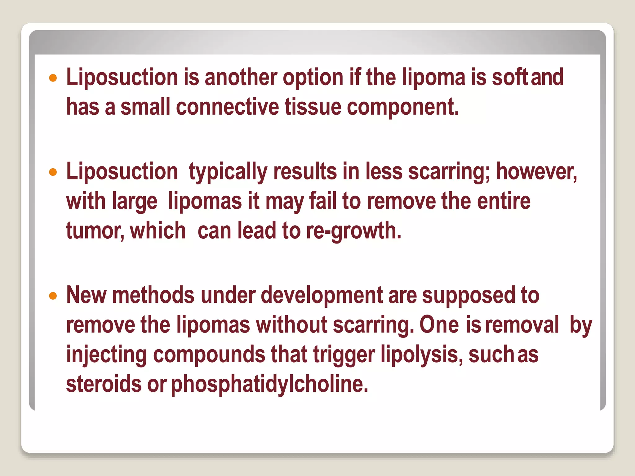 Lipoma | PPTX
