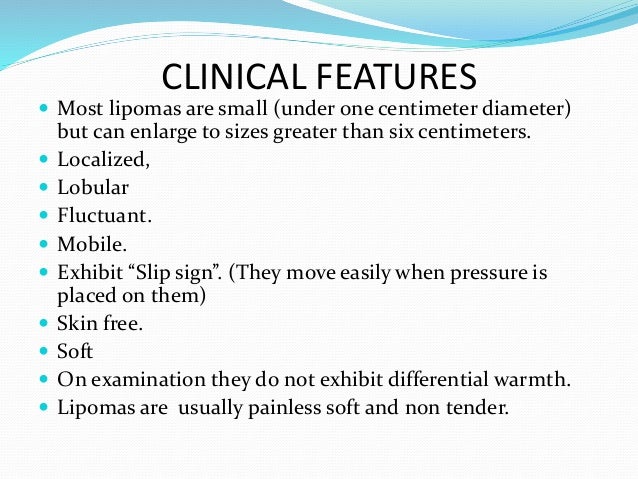 Lipomas