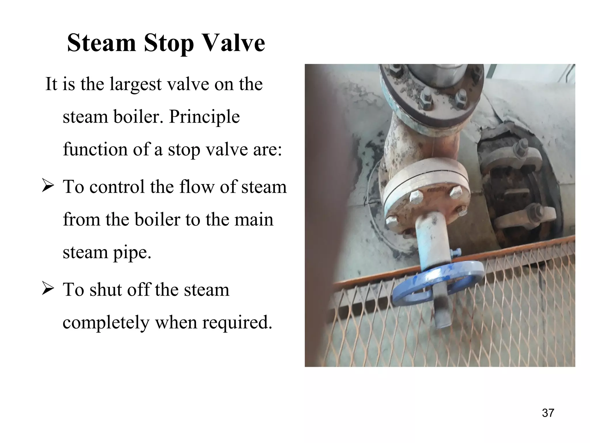 presentation report on steam boiler | PPT