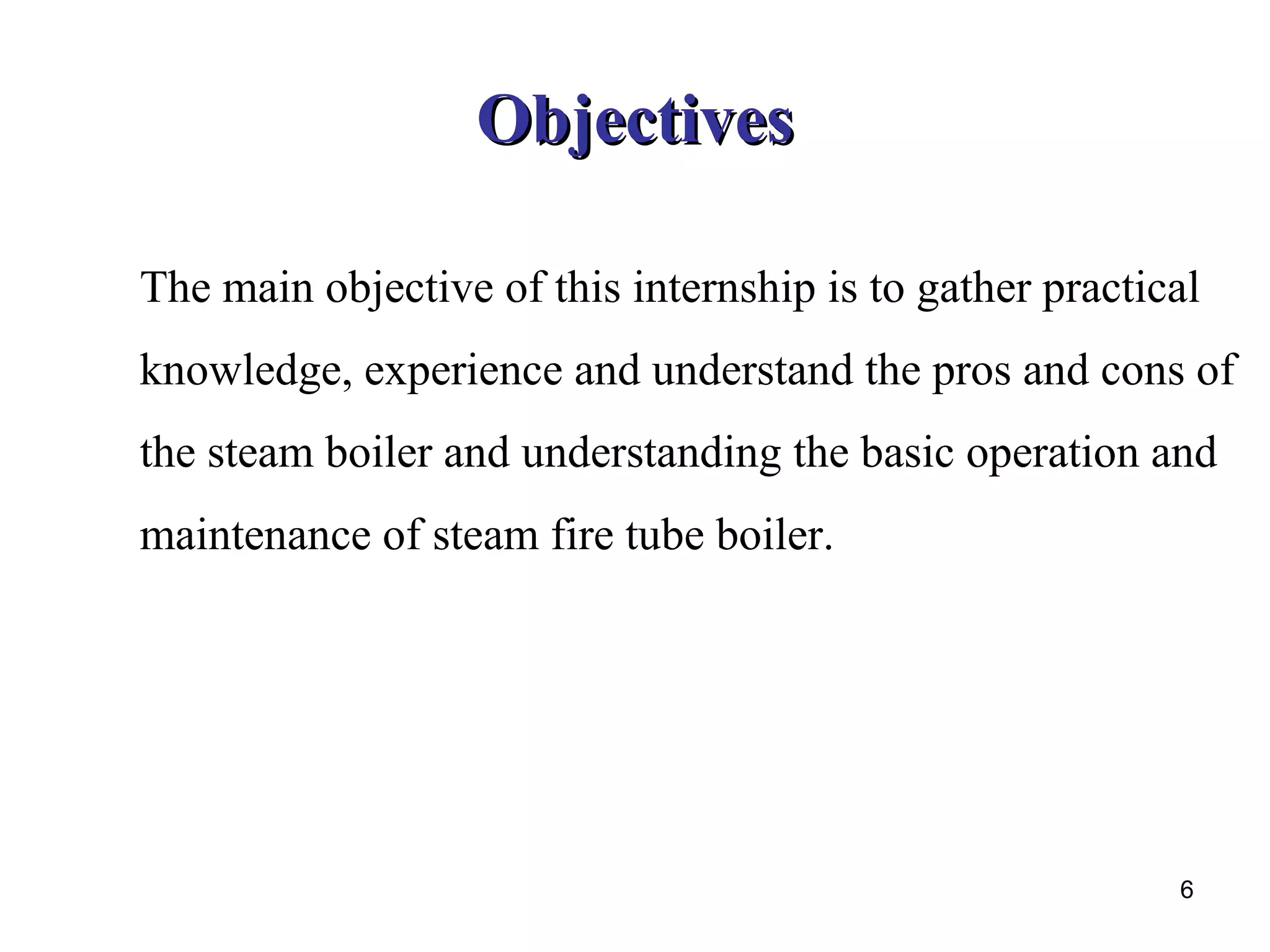 presentation report on steam boiler | PPT
