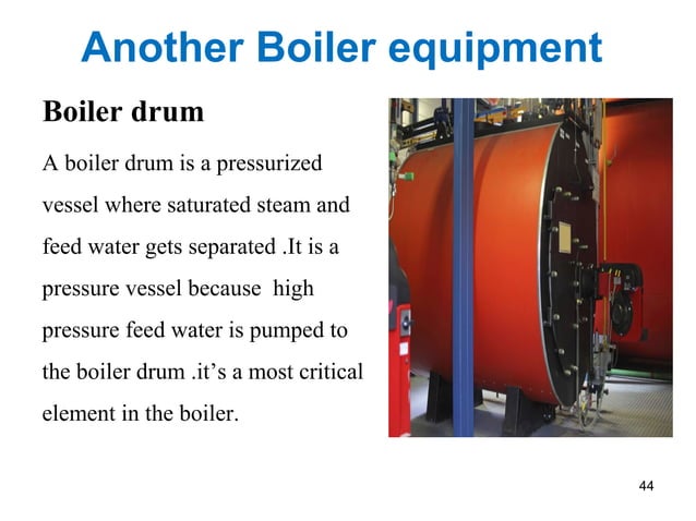 presentation report on steam boiler | PPT