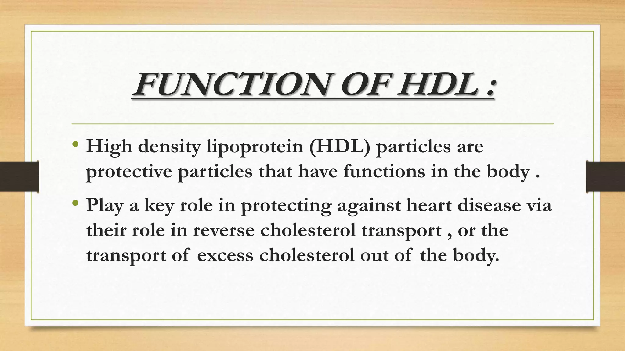 Lipoprotein | PPTX
