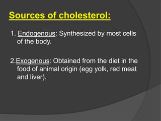 Lipoprotein cholesterol & coronary heart diseases.pptx