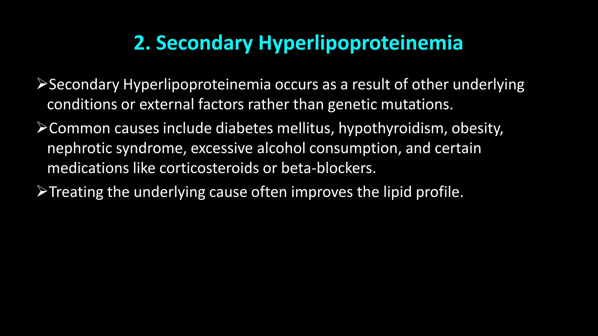 Lipoproteinemia / Types-Hyperlipoproteinemia and Hypolipoproteinemia ...