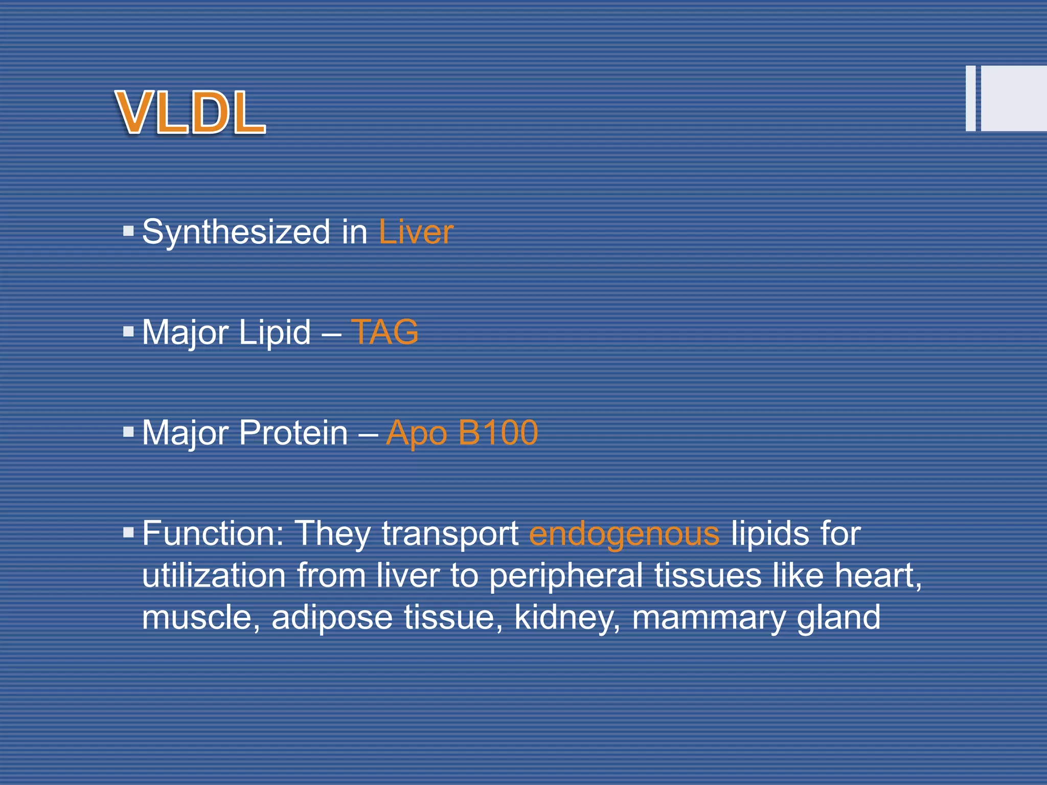 Lipoprotein metabolism | PPTX